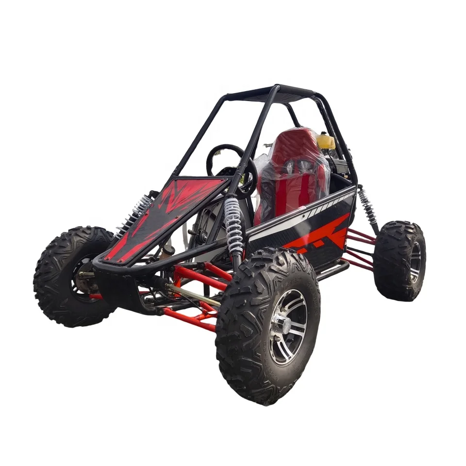Adult Size 180cc 4 Stroke Single Seat Go Kart for Off Road, All Terrain ...