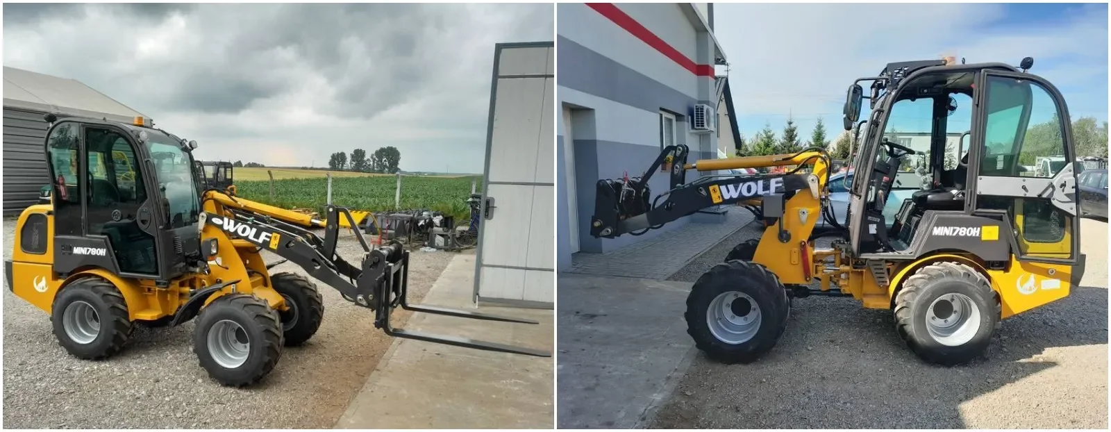 780H Wolf Diesel Engine Mini Loader - Ideal for Gardeners