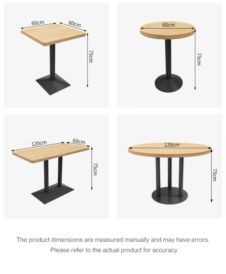 Wholesale Contemporary Iron Wood Sofa Booth Dining Table for Restaurant ...