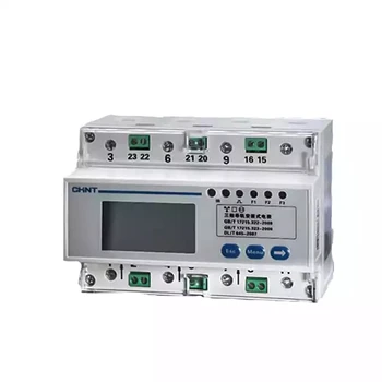 Chint Dtsu666 Three Phase 80a 230v 400v 4 Pole Lcd Rs485 Modbus Chnt Din Rail Monitor Power ...