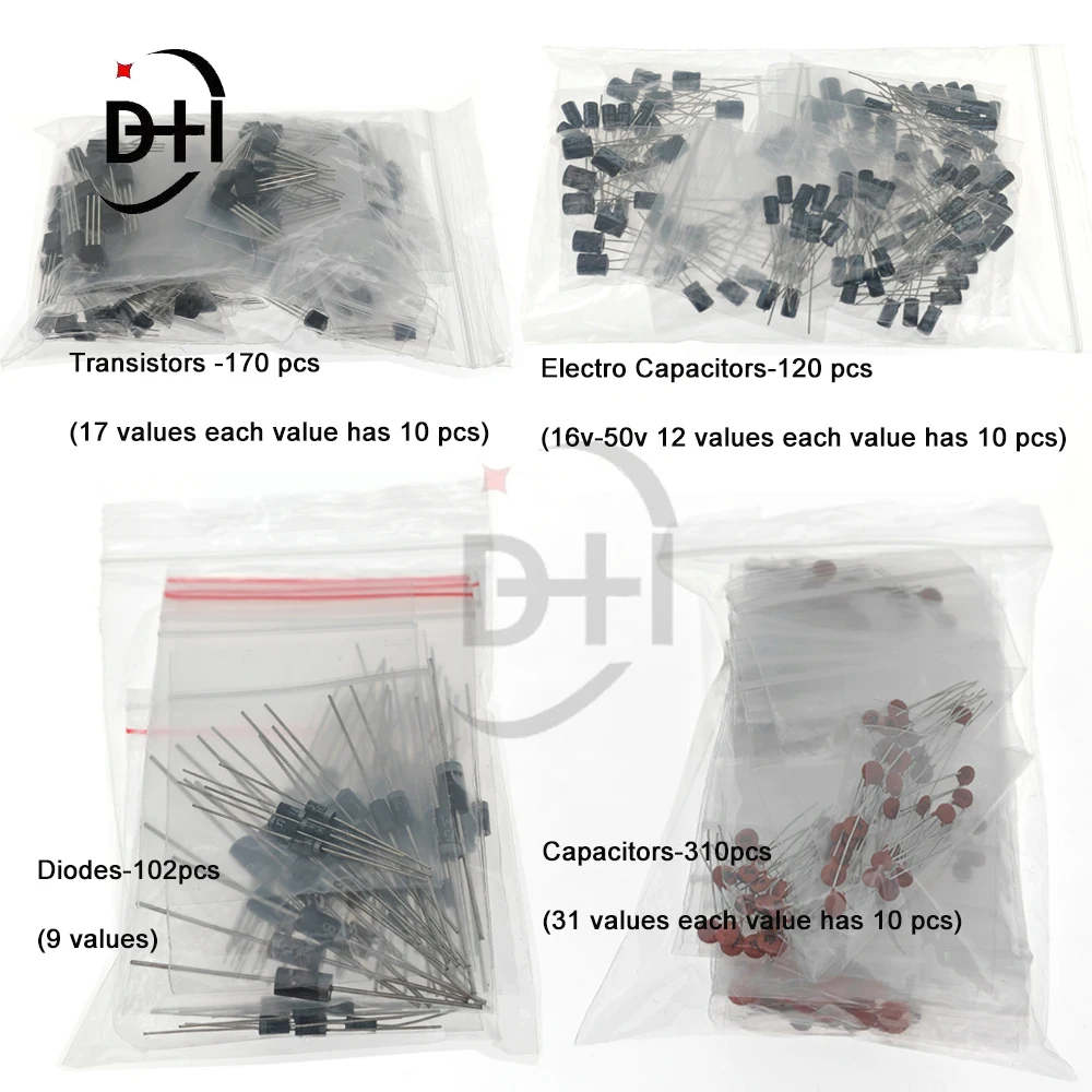 1900pcs Electronic Components Kit for Arduino Learning