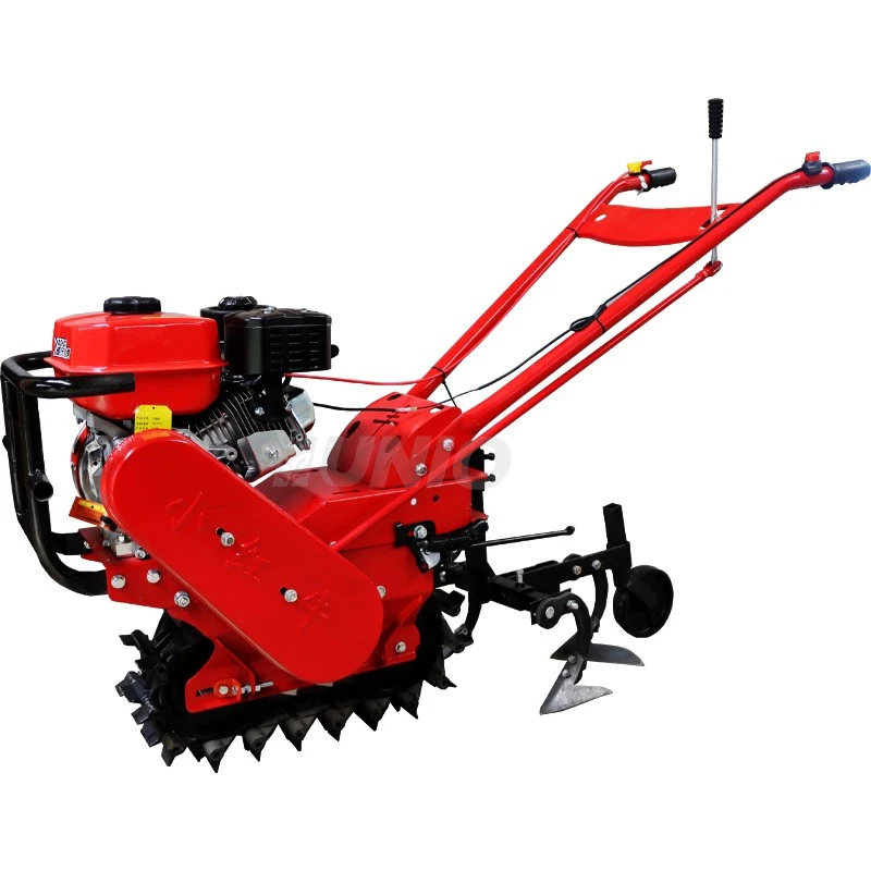 Small Plough Machine Cultivator Gasoline and Diesel Engine Mini Self ...