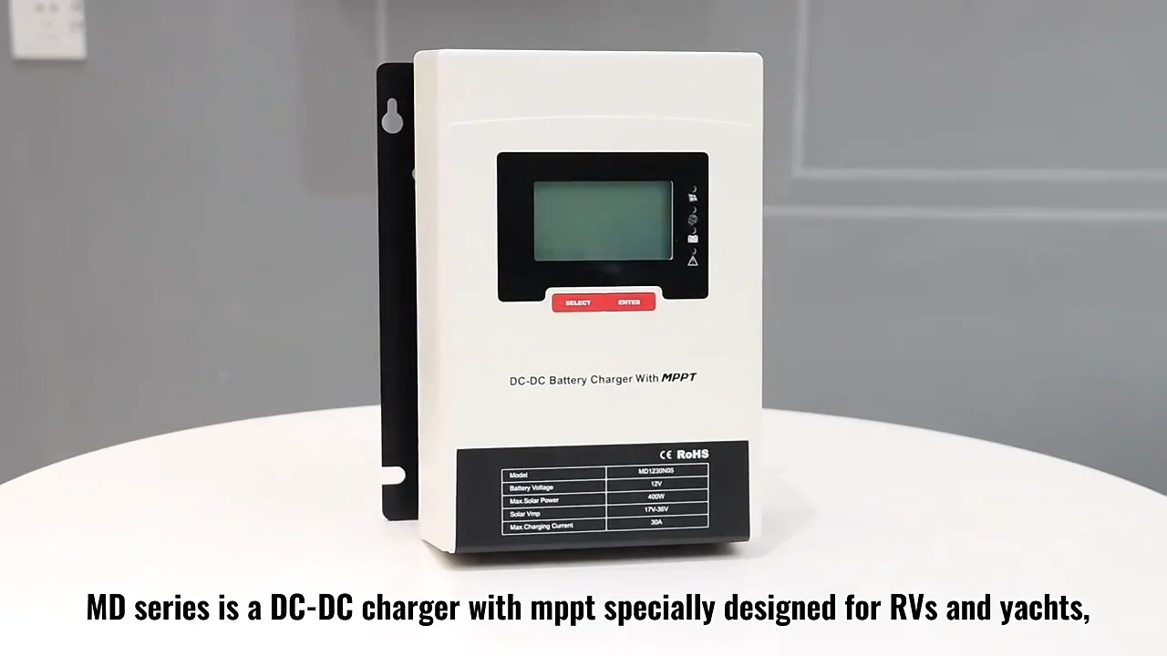 Ttn Mppt Solar Charge Controller For Rv System 99% Efficiency Off Grid ...