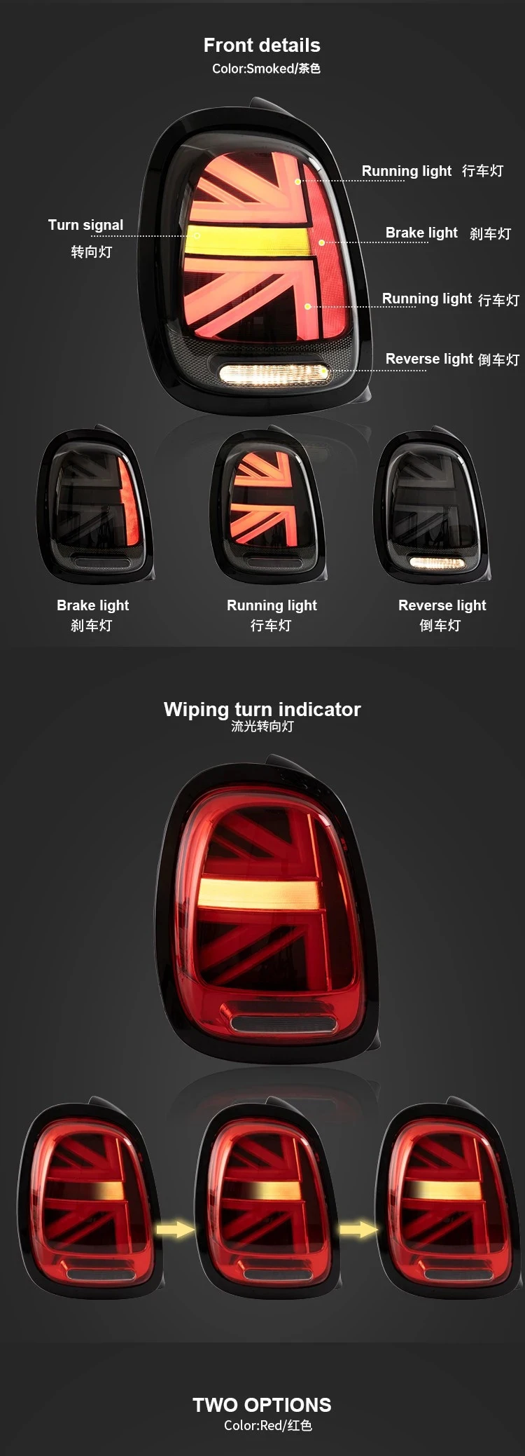 BMW Mini LED Taillights - Bright, Durable, and Efficient