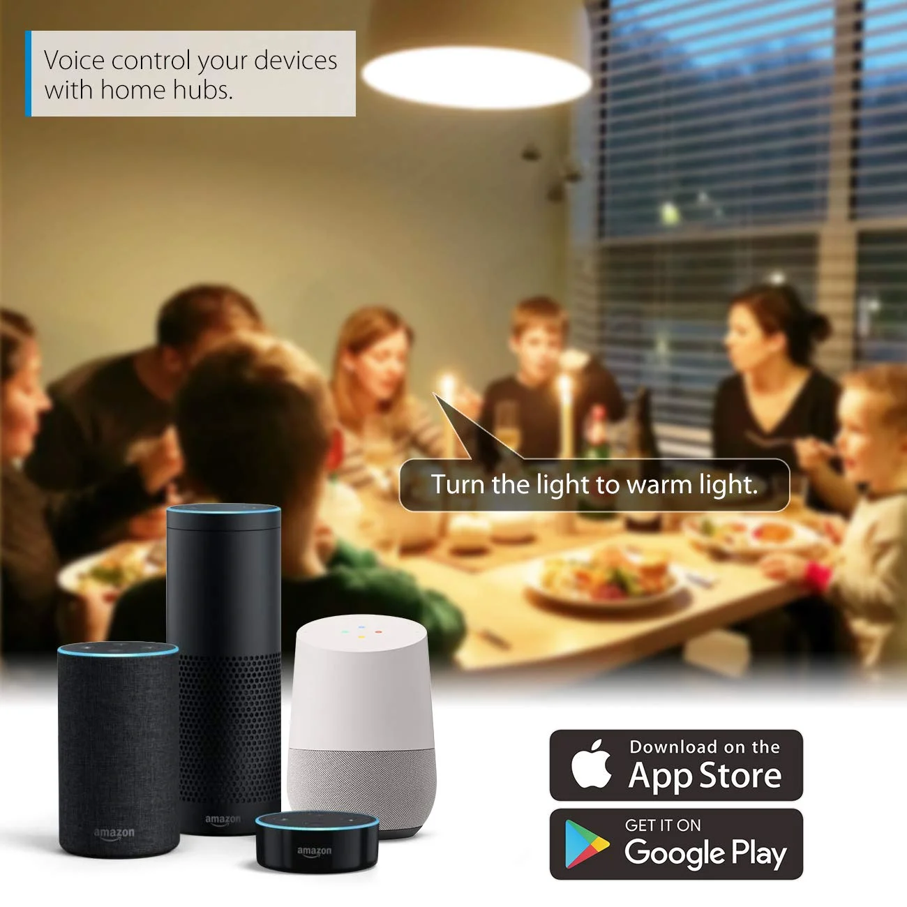 Worbest Flush Mount Remote Control Round Led Ceiling Light 12 Inch 20w ...