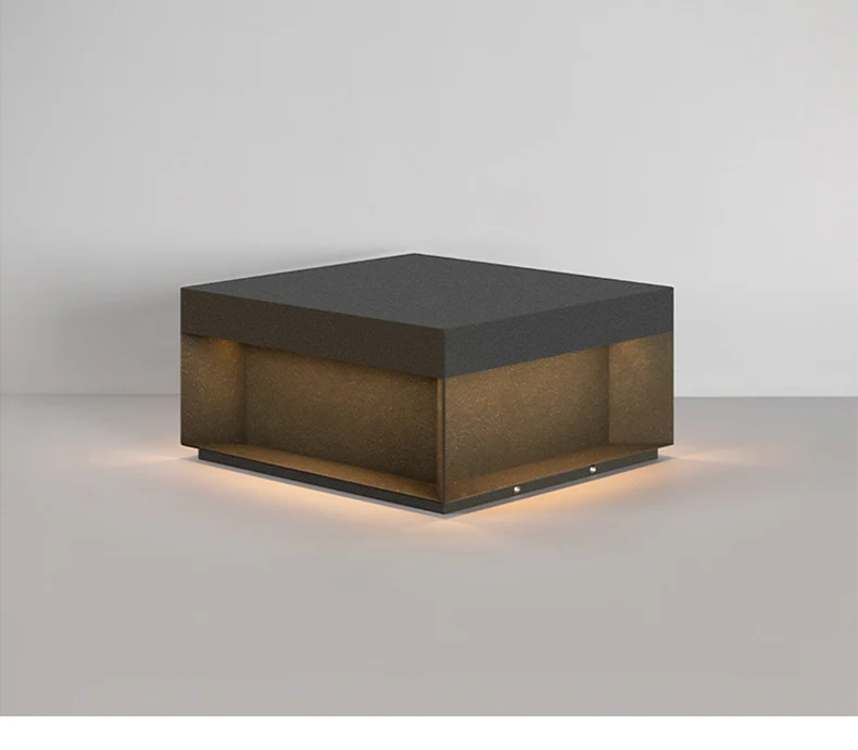 Modern Outdoor Square Garden Lamp Villa Atmosphere Lawn Lights ...