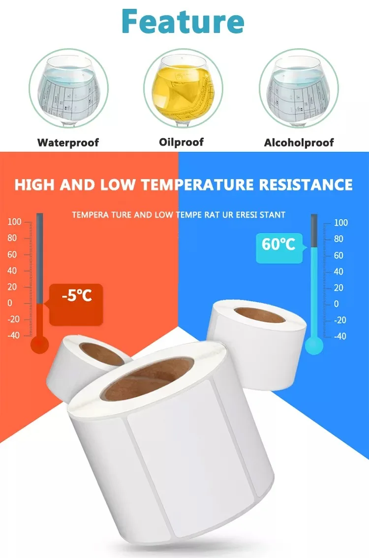 A6 Thermal Label Sticker Waybill Sticker Factory Direct Sale Thermal ...