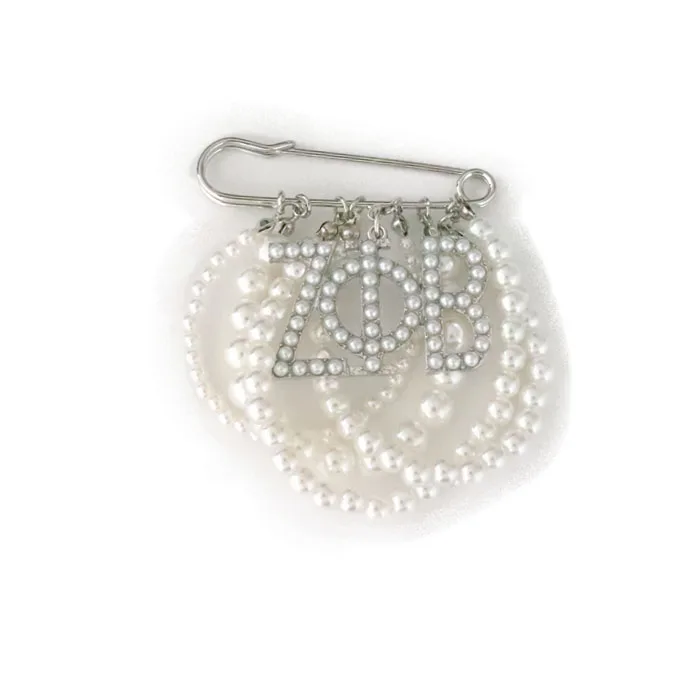 Shop Our 2023 Greek Sorority Brooches - Zeta Phi Beta