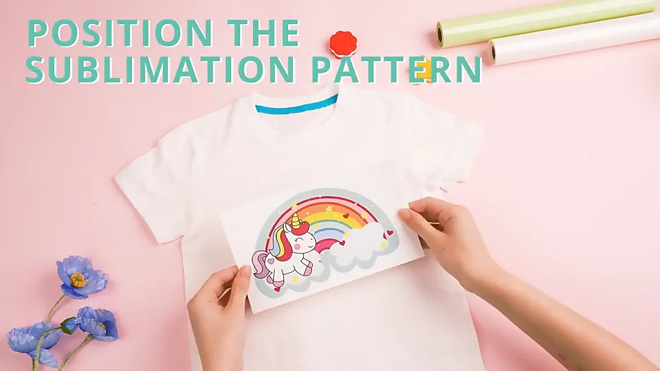 Sublimable Heat Transfer Clear Vinyl Plotter Cut and Heat Press on T ...