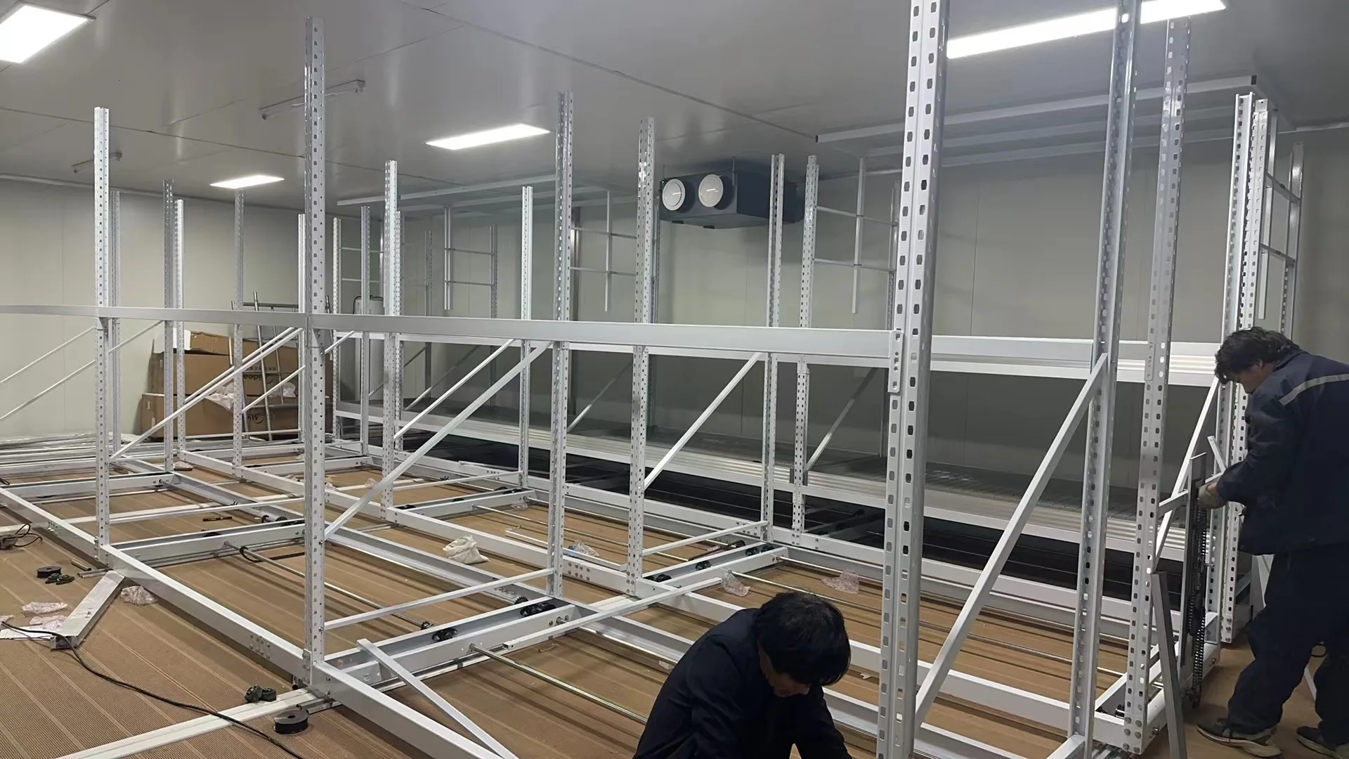 Ebb and Flow Mobile Vertical Grow Racks Multi Layer Growing Rack ...