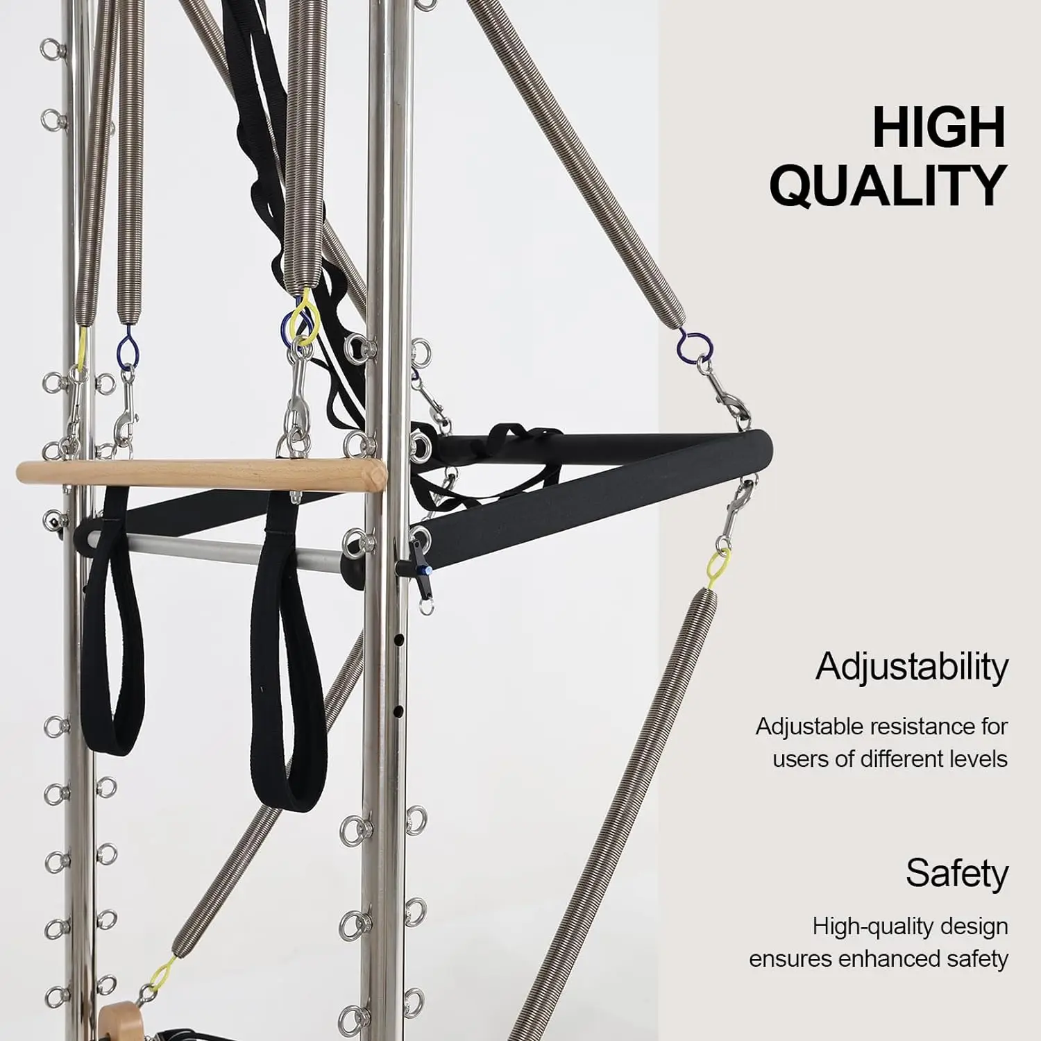 ANICZON Commercial Pilates Reformer with Tower for Home and Studio Use