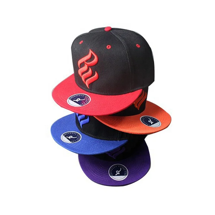 3d Embroidery Logo Snap Back Snapback Cap - Buy Snapback,Snap Back Cap ...