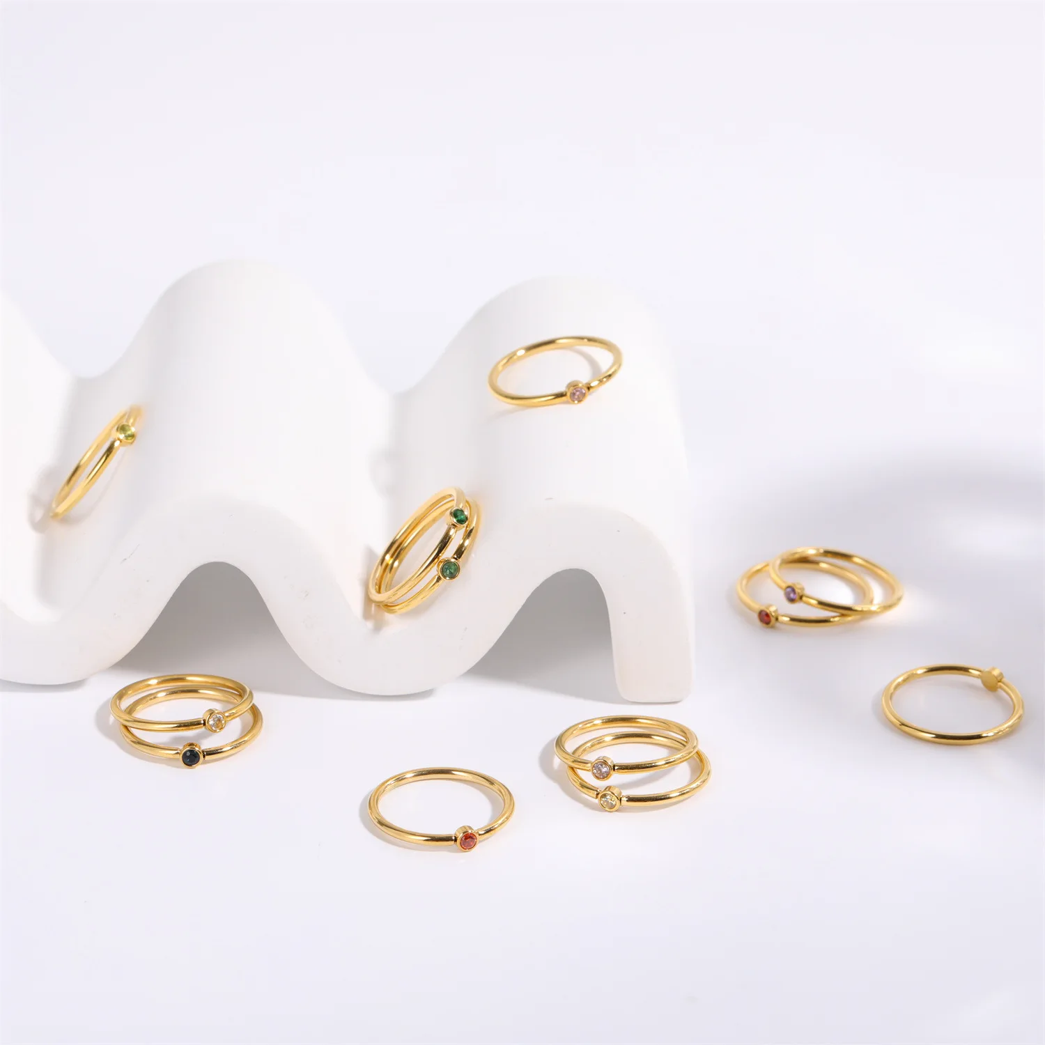 Shop Our Joyas Anillos Fashion Jewelry - 18K Gold Plated