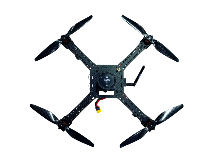Quadcopter Drone with 2KG Payload - RTK GNSS GPS