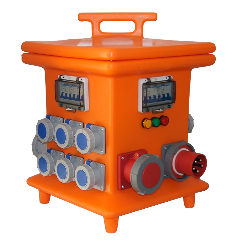 Outdoor 3 Phase Portable Electrical Distribution Panel Box - Buy ...
