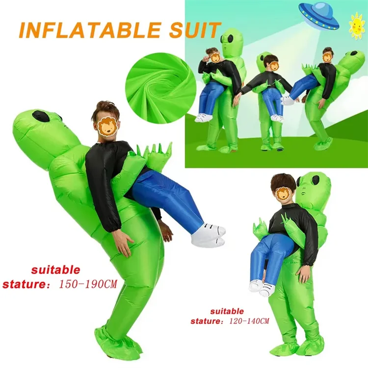 Funny Party Alien Inflatable Costume - Perfect for Halloween