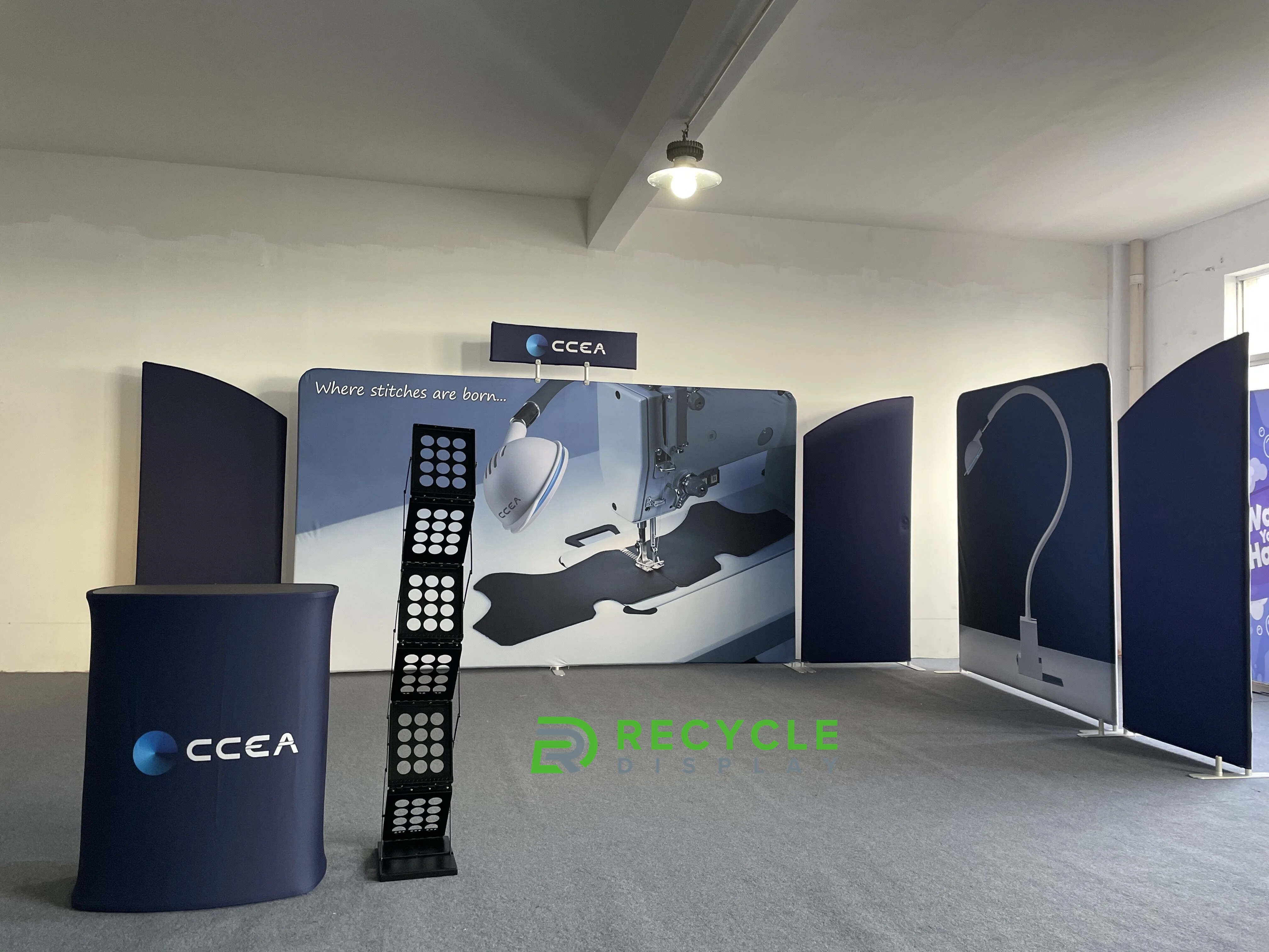 10x10ft Trade Show Booth Shelf Display Backdrop Banner Stand