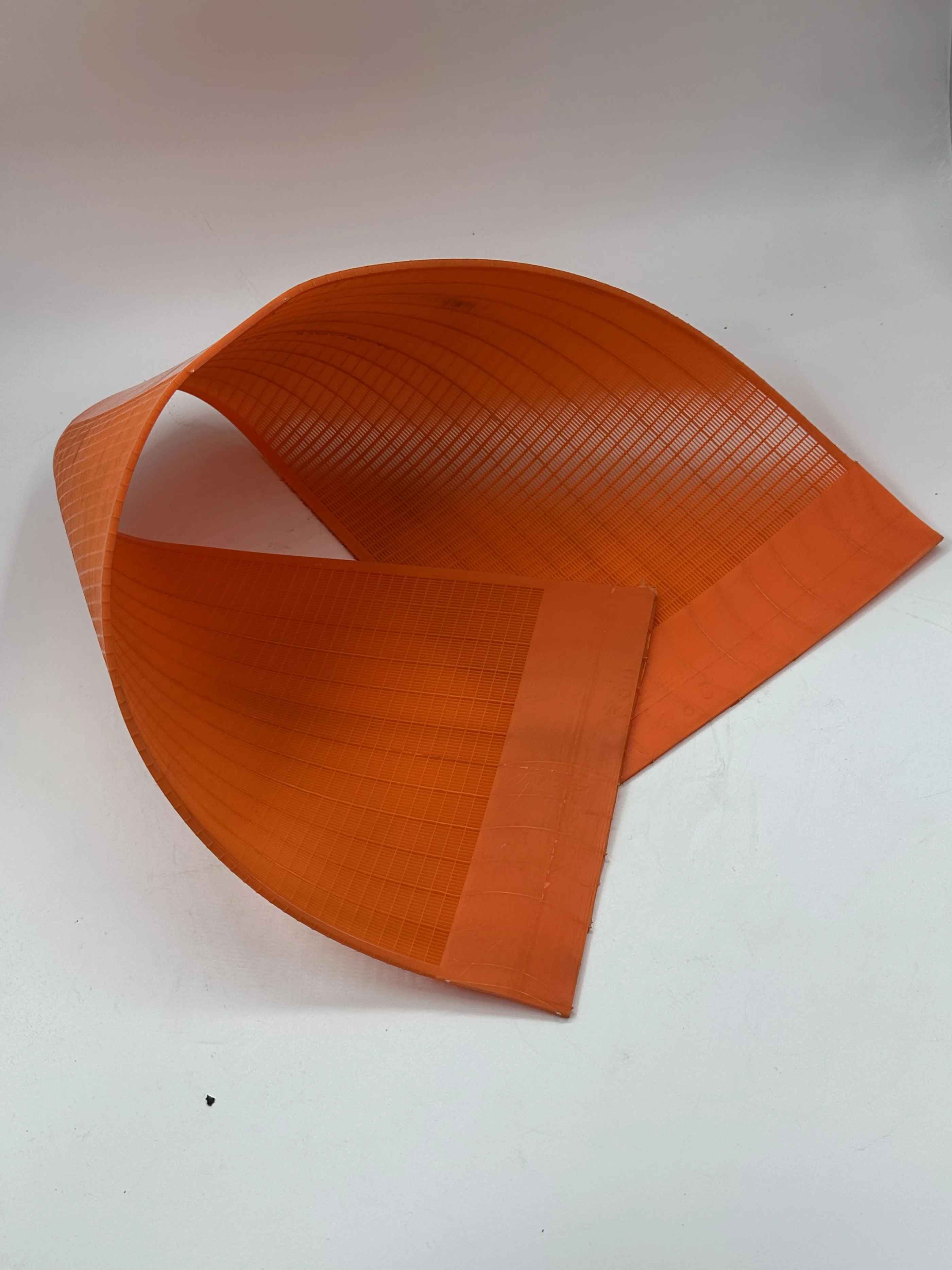 Dewatering Vibrating Polyurethane Sand Sieve Plate / Polyurethane ...