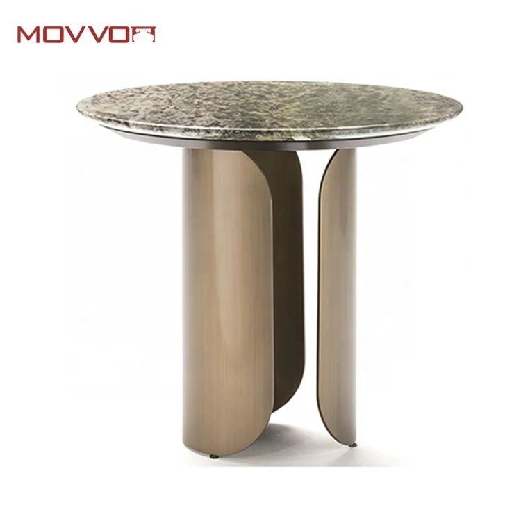 Luxury Living Room Hotel Lobby Bedroom Stainless Steel Side Table ...