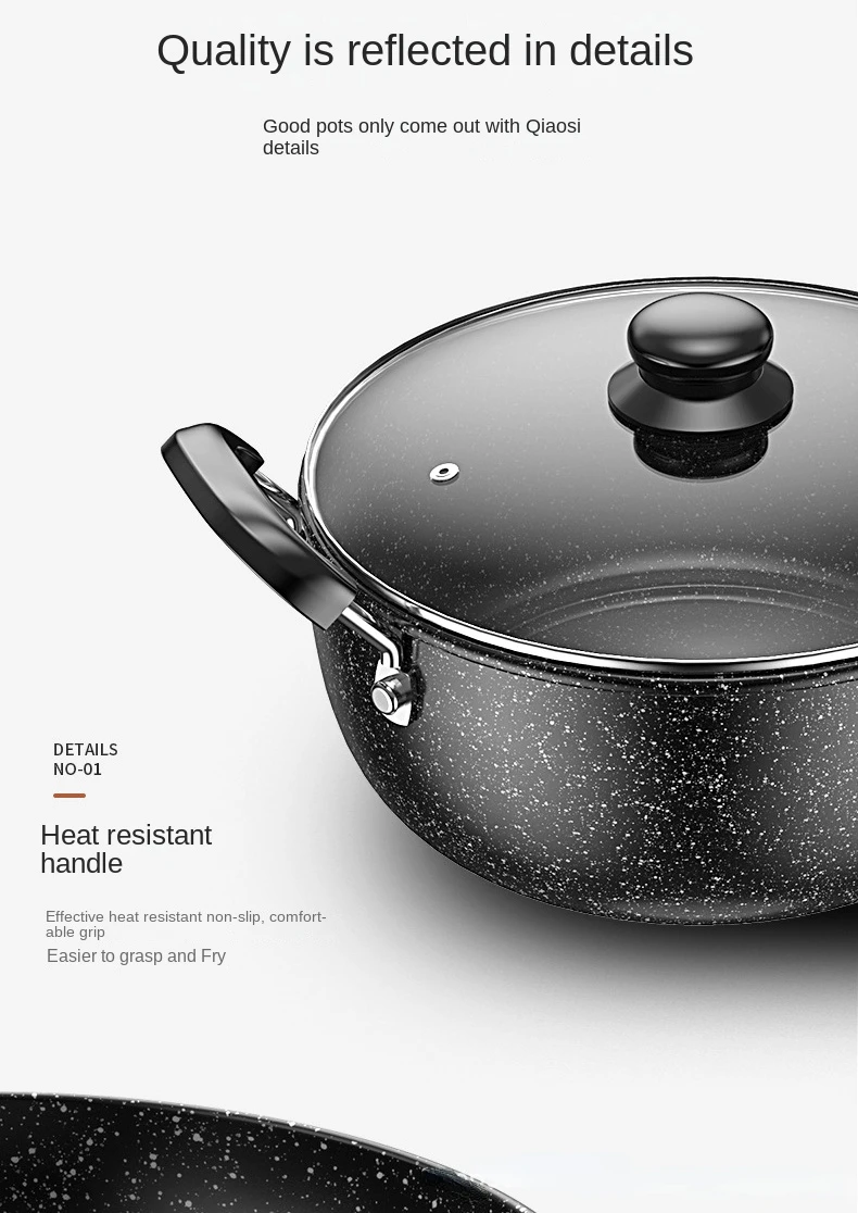 Non Stick Set Pot Combination Household Multifunctional Pot (soup Pot ...