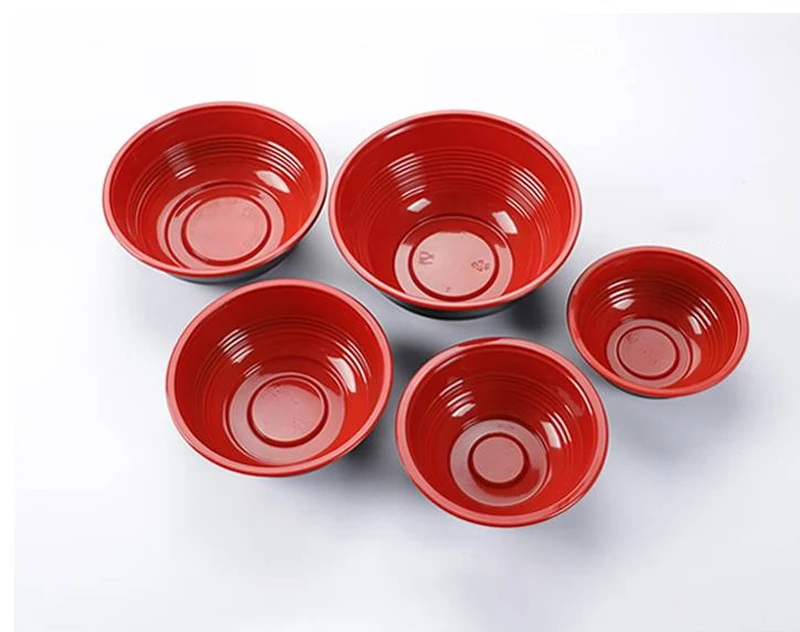 Microwavable Disposable Plastic Food Noodle Salad Bowl Food Packaging ...