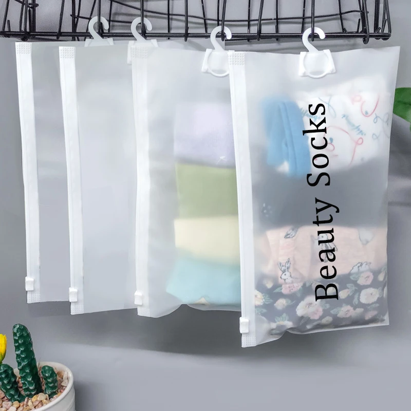 Custom Small Pouch Ziplock Plastic Bag For Underwear Socks ...