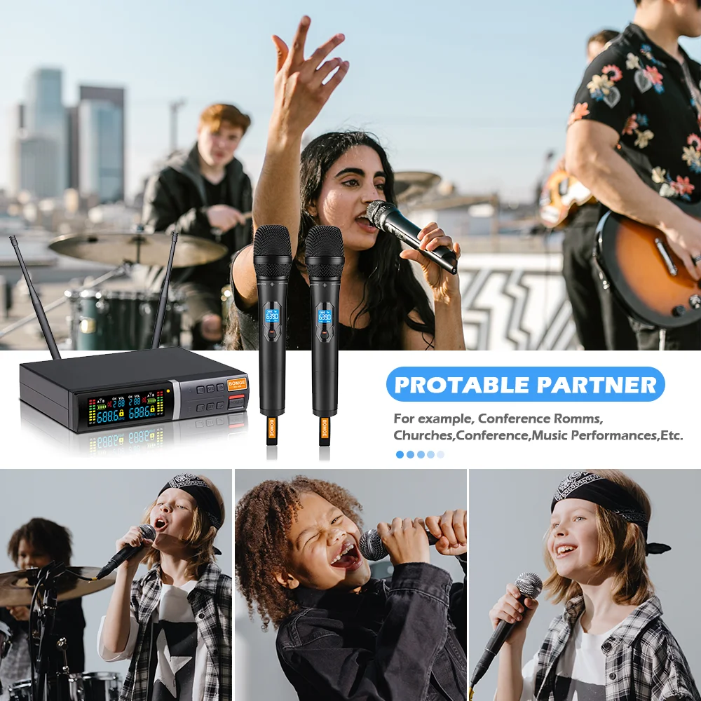 Plastic Karaoke Speaker With Wireless Microphone Made In China Speaker ...