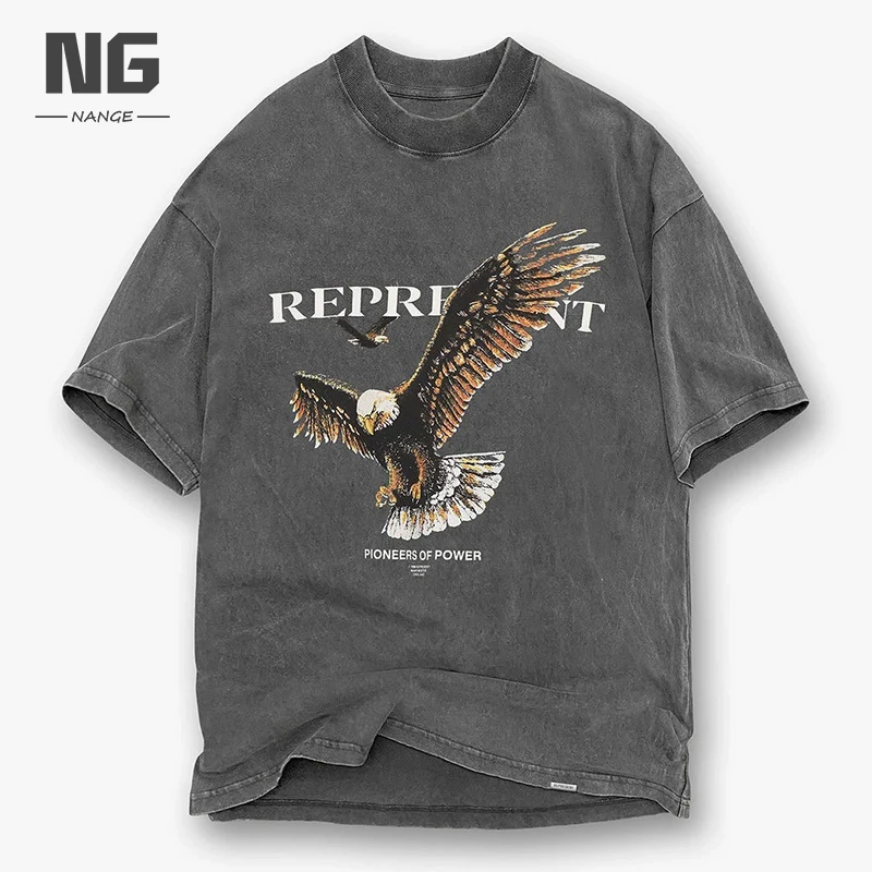 Wholesale Quality Streetwear 260 Gsm Oversize Vintage Heavyweight Tee ...