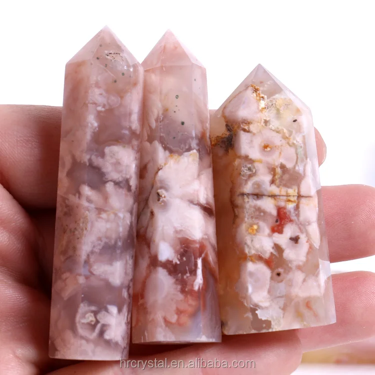 Home & Living Flower Agate Point Rocks & Geodes etna.com.pe