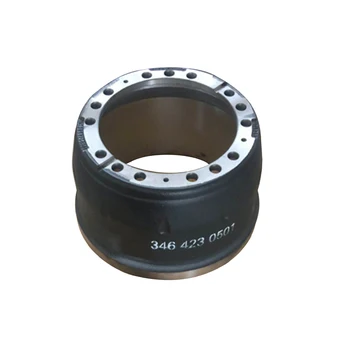 Heavy Truck Brake Drum 3464230501 Automotive Brake Spare Parts For ...