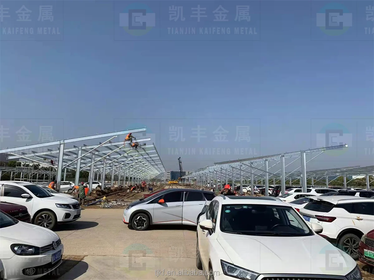 Bipv Parking Racking Structure Solar Galvanizing Carport Mounting ...