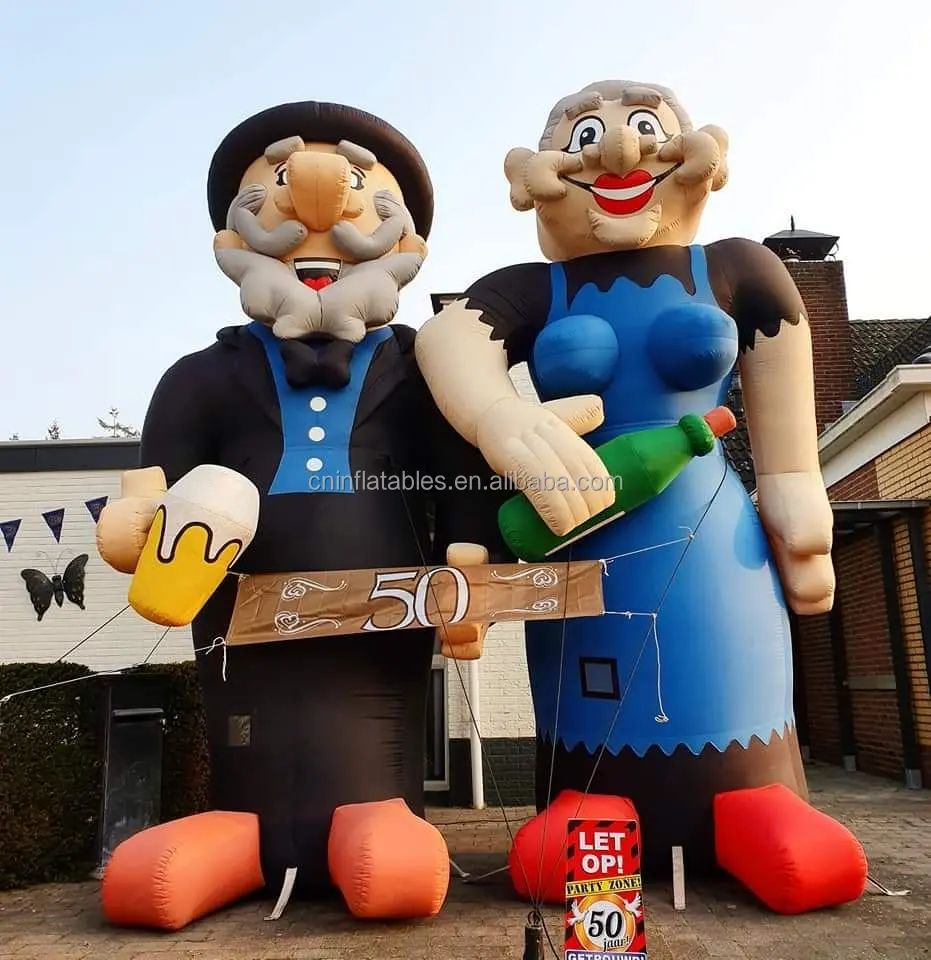 4 Meters Tall Inflatable Hail Abraham With Blower And Age Card For Sale ...