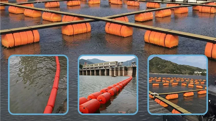 Custom Rotational Molding Plastic Buoy 500*750mm Floating Barrier ...