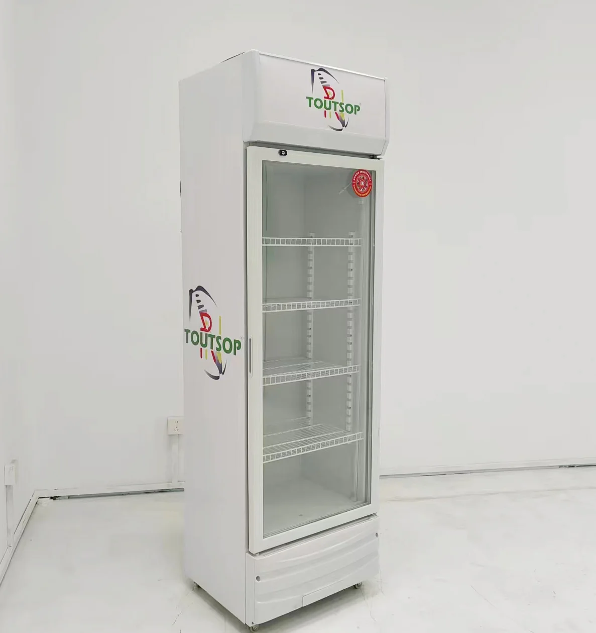 BYRON/EDM Commercial Refrigerated Showcase - 2 Door Freezer Chiller