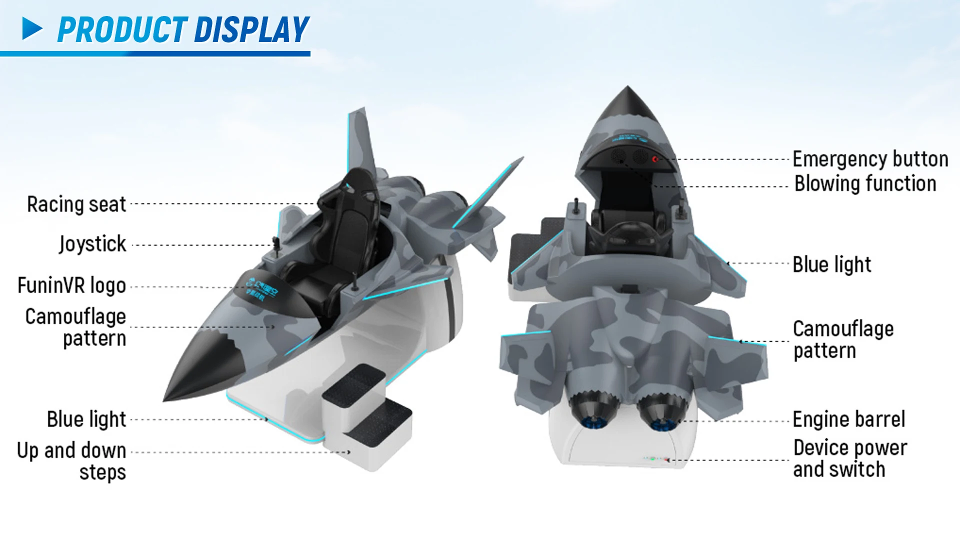 VR Airplane - Enjoy Real Flight Experience Game for Kids