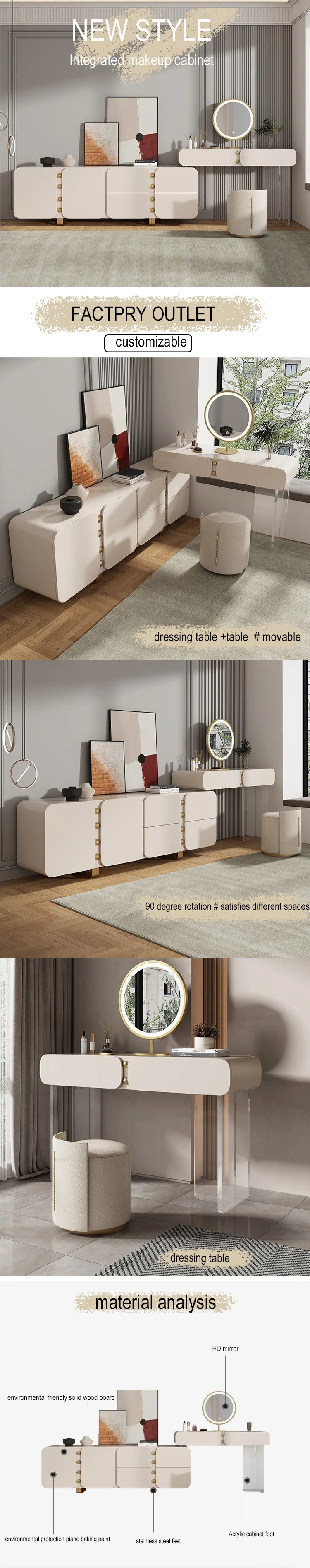 Inn Hotel Bedroom Dressing Table;modern Bedroom Make Up Table;bedroom ...