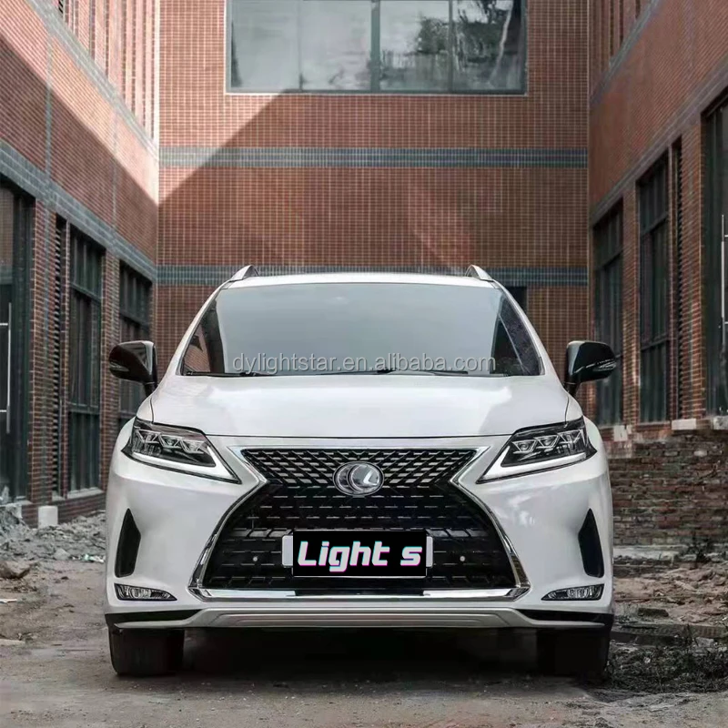 Car Body Kit Led Headlight For Lexus Rx350 Rx 350 3led Headlamp Head ...