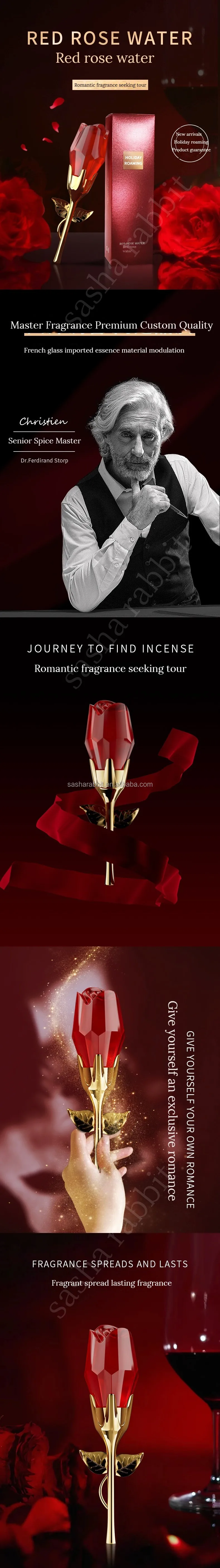 Premium Quality Lady Perfume Red Rose Perfume Original Lasting ...