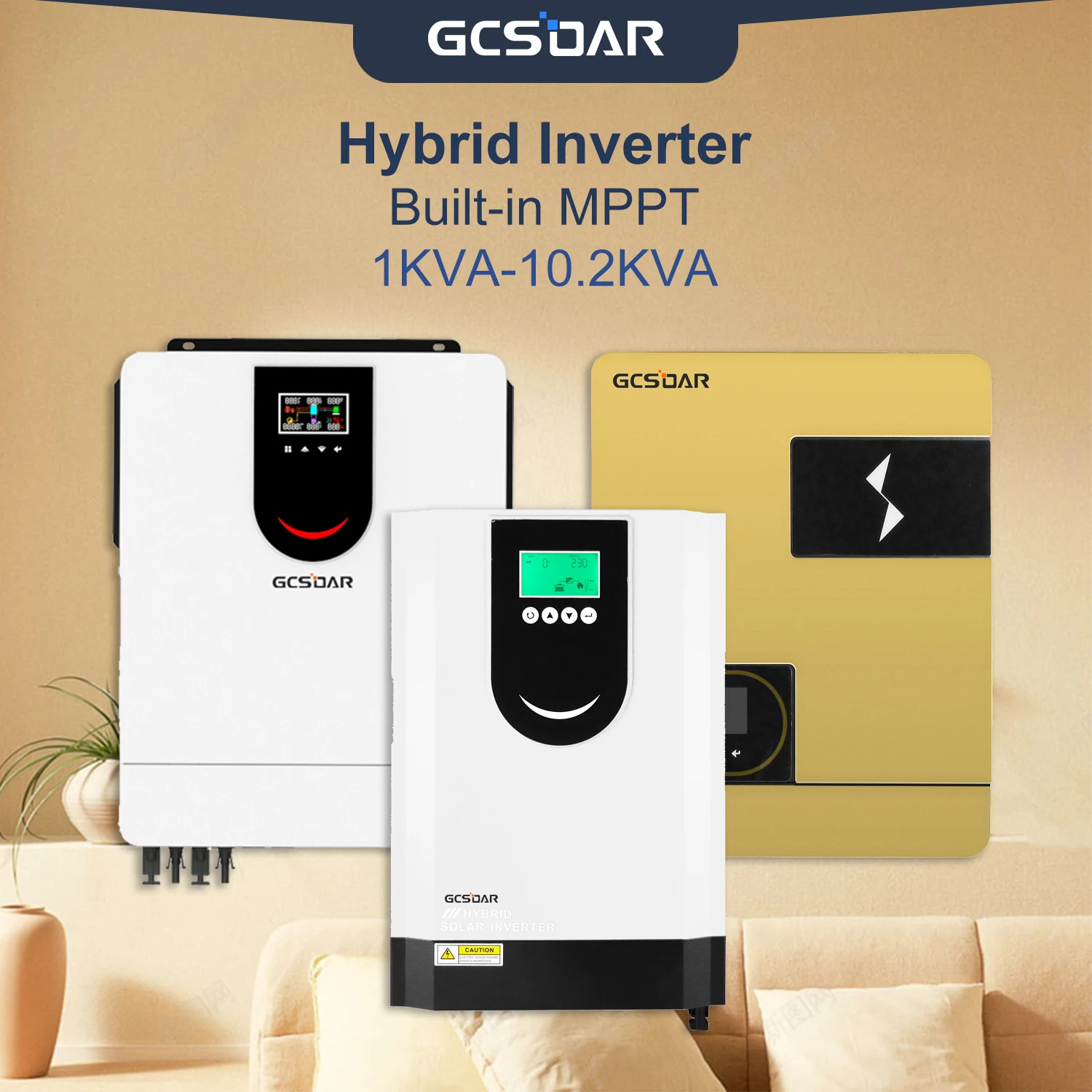 GCSOAR Solar Hybrid Inverters - Efficient & Reliable Power