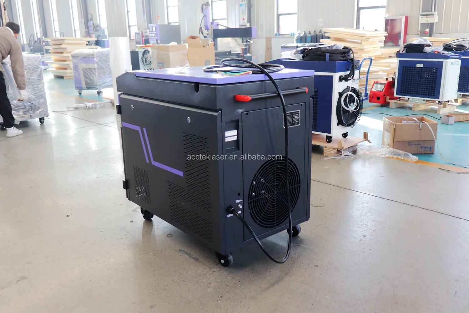 CW Лазерная чистящая машина AKQ-1500 | AliExpress