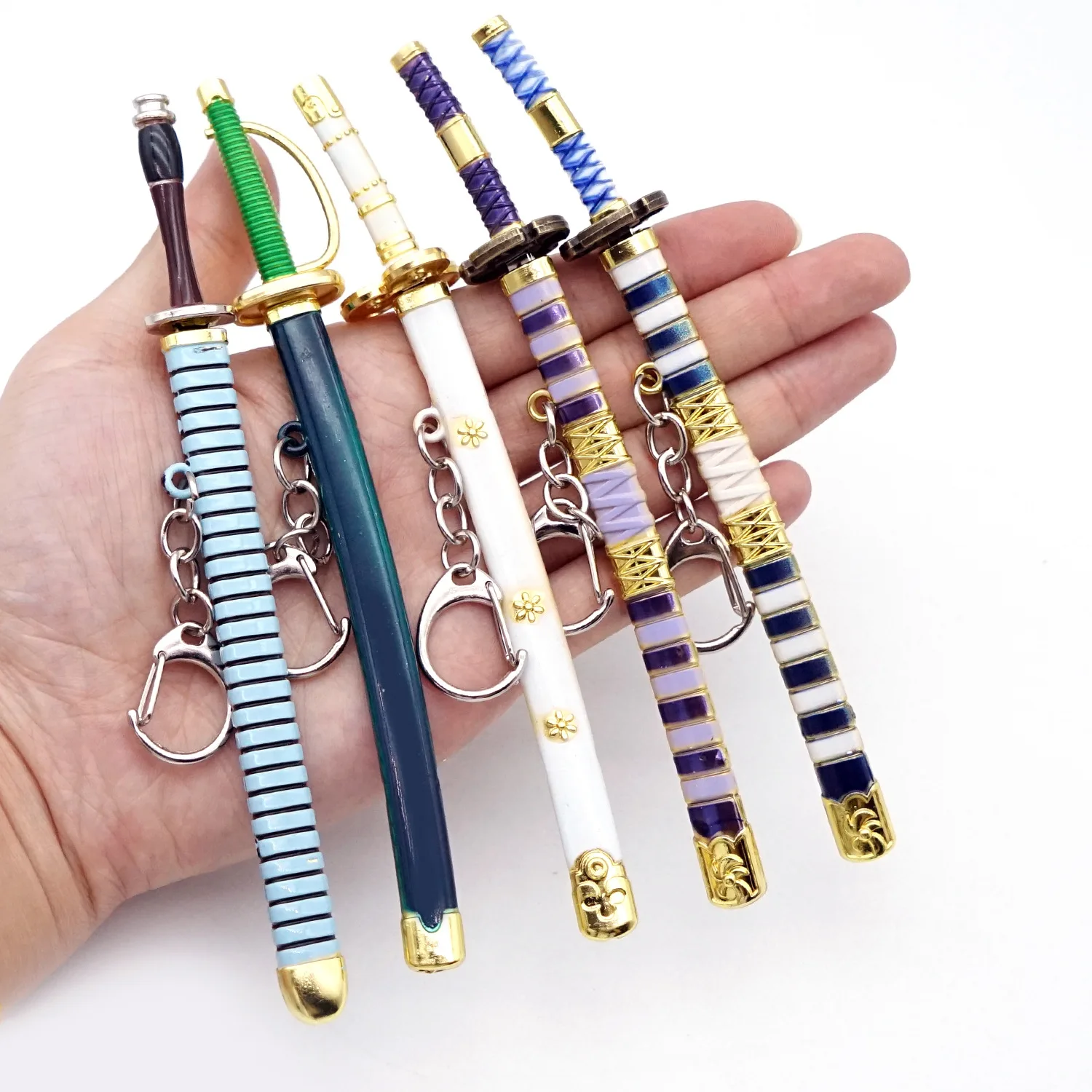 Cosplay Weapon Model Luffy Zoro Katana One Pieces Sword Anime Metal ...