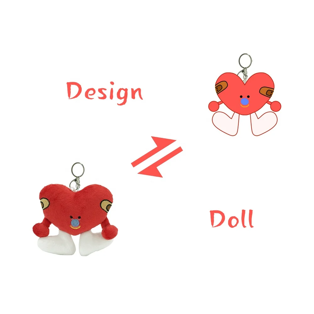 Custom Plush Keychains - Perfect for Gifts & Decorations