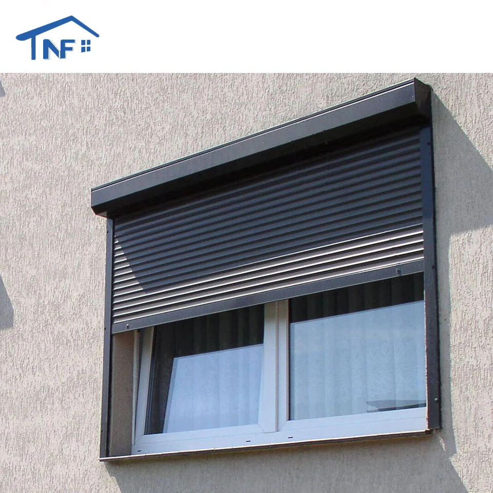 Modern Design Single Glass Window Aluminum Alloy Slim Frame