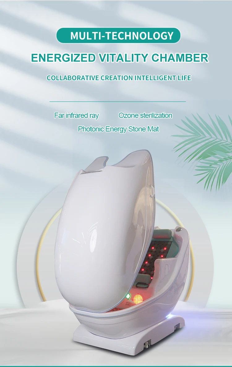 BTWS Steam Spa Capsule Sauna Capsule Far Infrared Light Float Pod ...