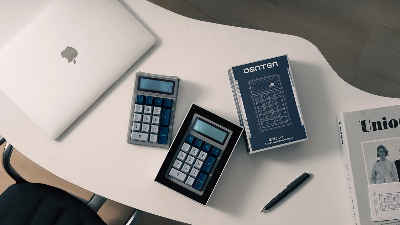 Denten Universal Numeric Mechanical Keyboard Calculator 17 Keys Mini ...