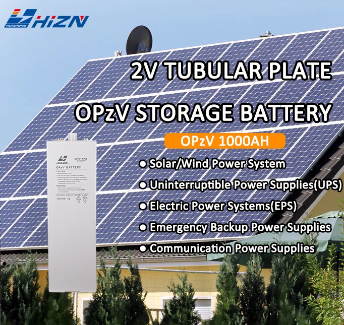 20 Years Lifespan Opzv 2v 1000ah Sealed Battery High Capacity Deep ...