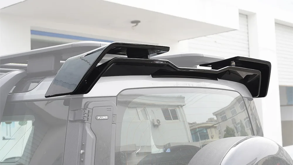 New Design Glossy Black Rear Spoiler For Land Rover New Defender 110/90 ...