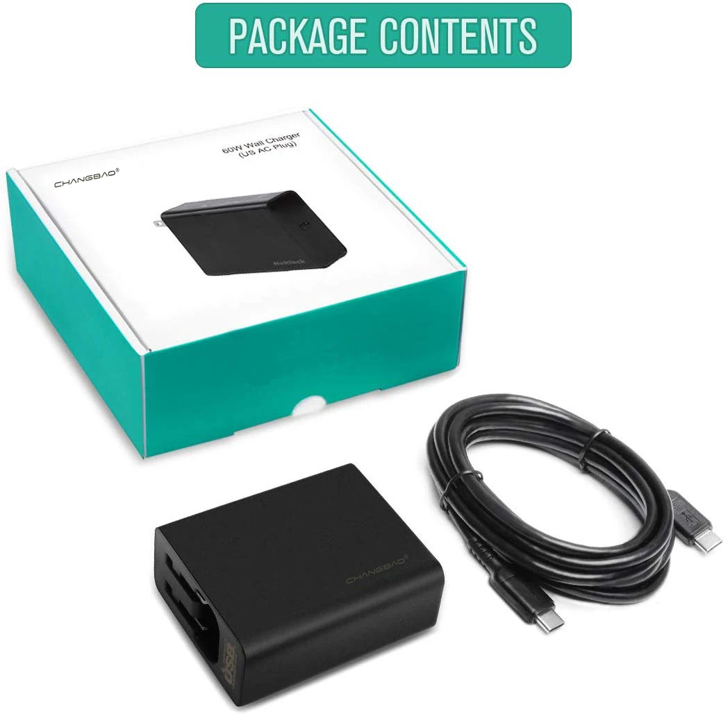 65w Uk Gan Type C Pps Pd Fast Power Charger Adapter 3-port Wall Charger For Macbook Ipad Air ...