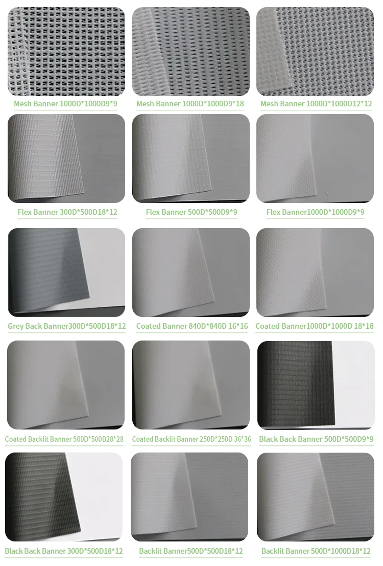 Hot Laminated Pvc Flex Banner Roll 440-680gsm Backlit Banner - Buy Hold ...