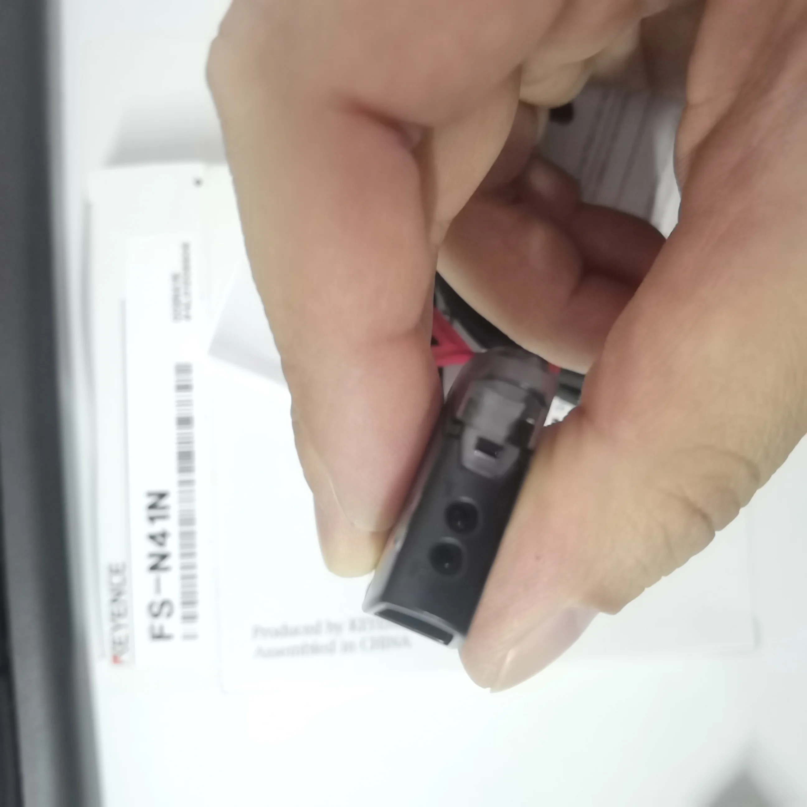 Keyence Fs-n41n Digital Fiber Optic Sensors Fiber Amplifier Cable Type ...